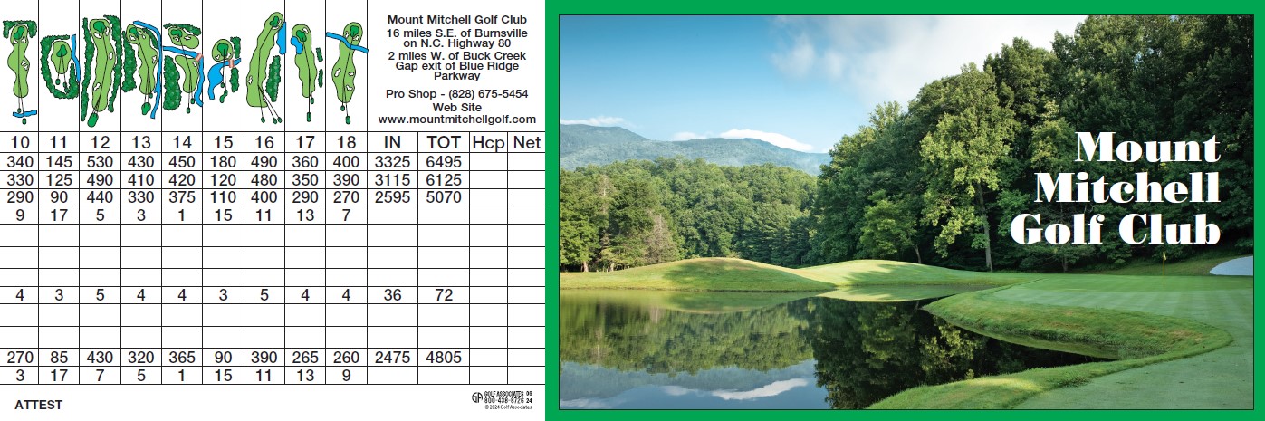 Golf Course - Mt. Mitchell Golf Course